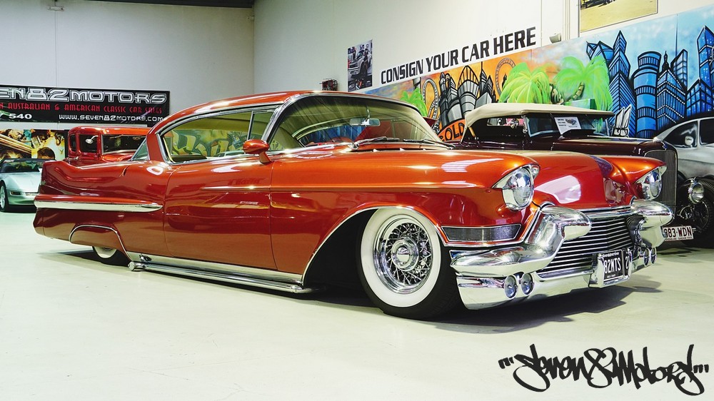 SOLD! 1957 CUSTOM CADILLAC COUPE - SEVEN82MOTORS