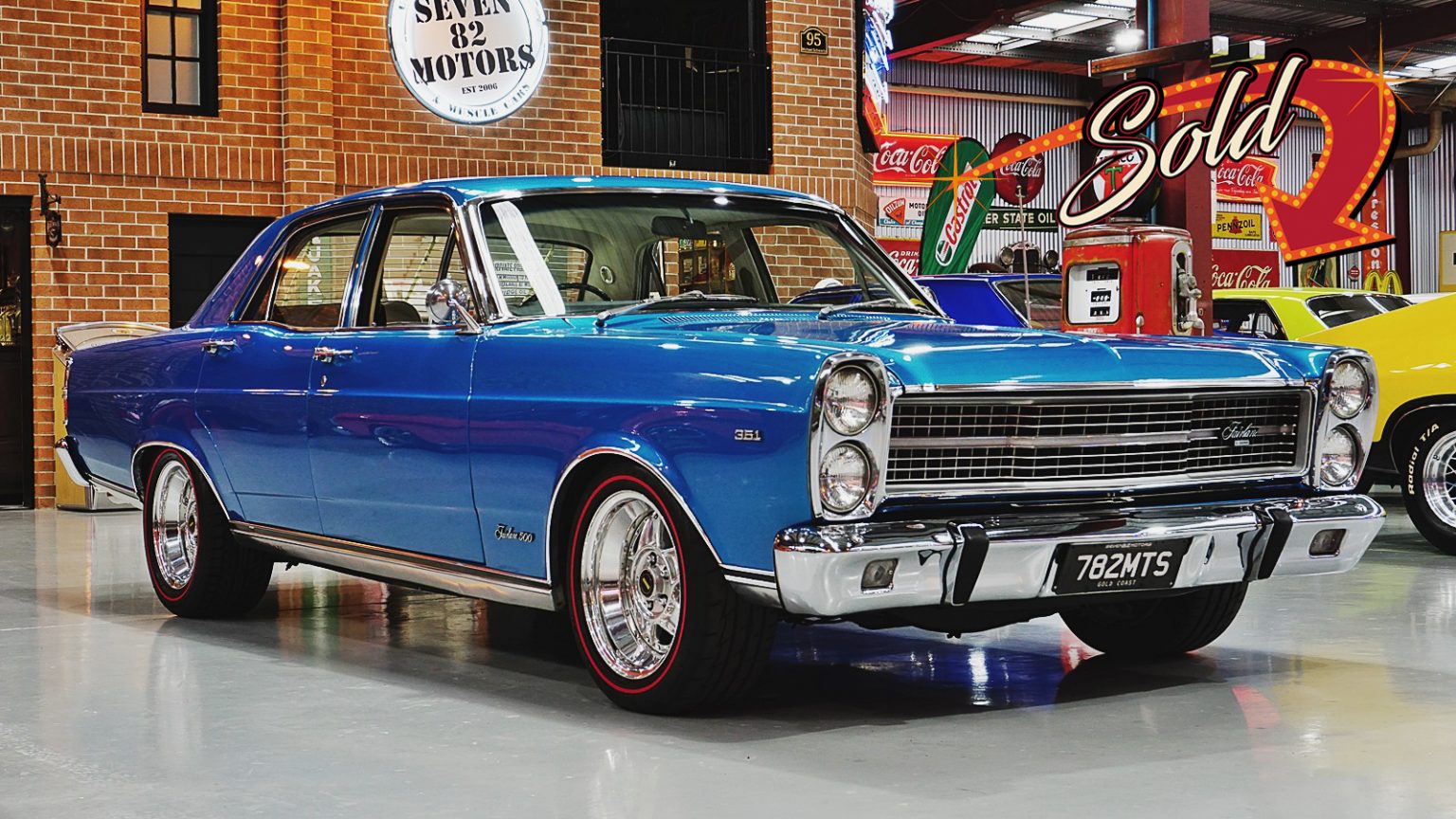 SOLD! 1971 FORD ZD FAIRLANE K-CODE - SEVEN82MOTORS